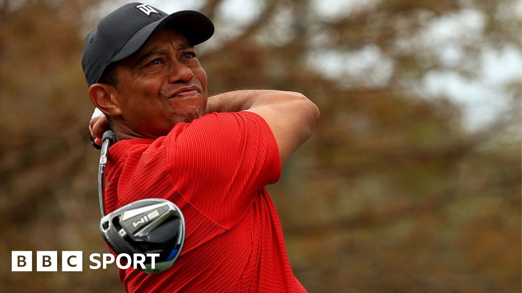 Tiger Woods Shares A Clip For First Time Since Accident Of Him Hitting
