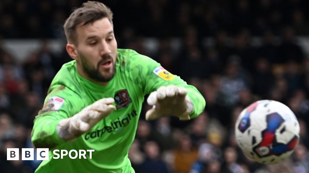 Gary Woods: Exeter City goalkeeper's season-ending injury a 'big blow ...