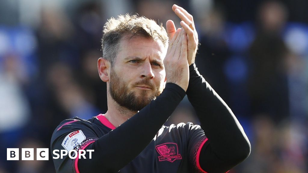 Jonathan Grounds: Defender leaves Exeter City after rejecting player ...