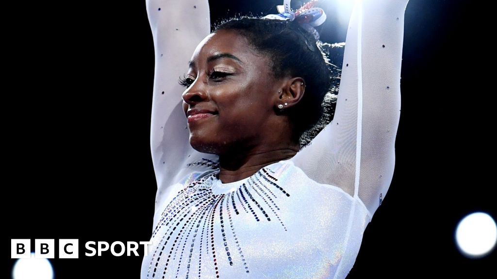 Simone Biles hits back at USA Gymnastics 'happy birthday' tweet - BBC Sport