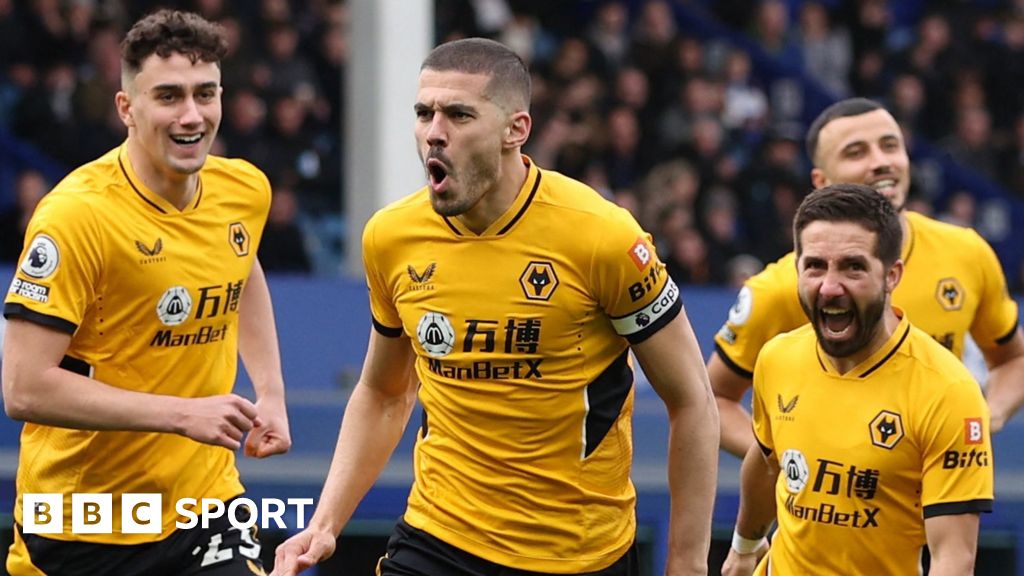Everton 0-1 Wolverhampton Wanderers: Conor Coady scores only goal to ...