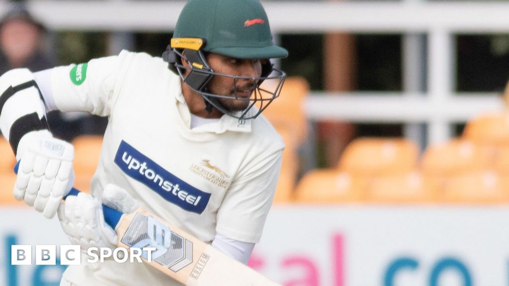 County Championship: Hassan Azad makes unbeaten 83 as Leicestershire ...