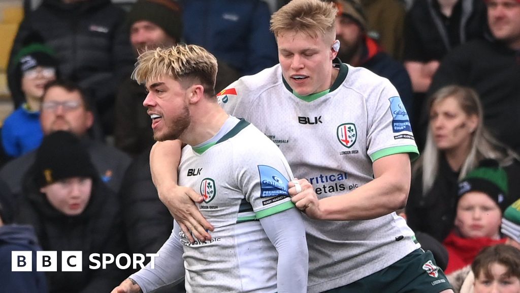 Premiership: Newcastle Falcons 19-34 London Irish - Exiles boost play ...