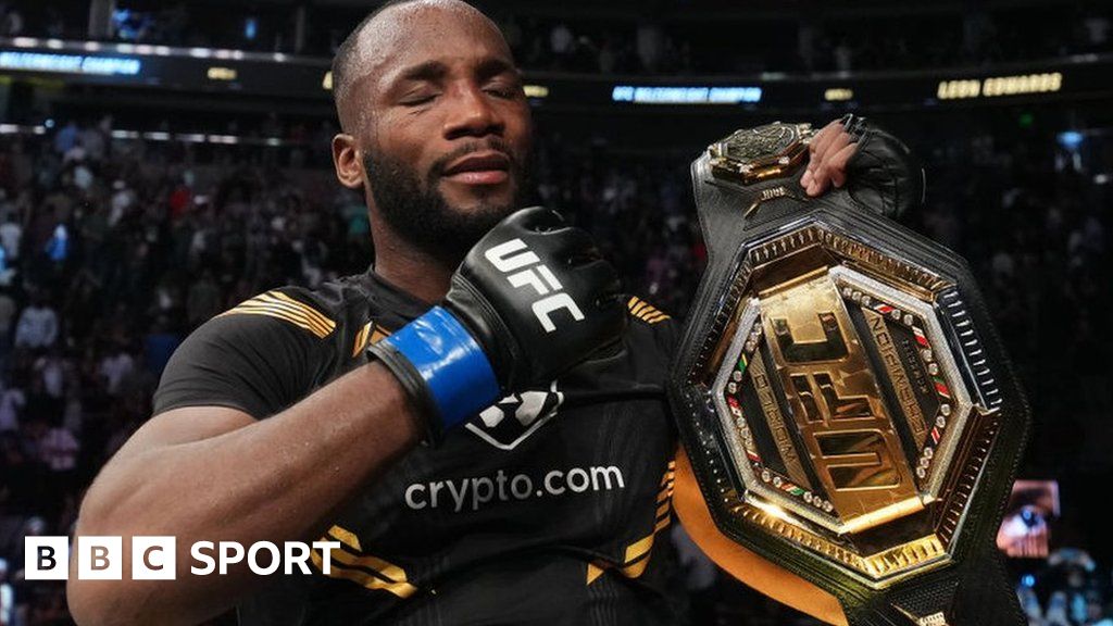 Leon Edwards: British UFC champion says new goal is to be best in ...