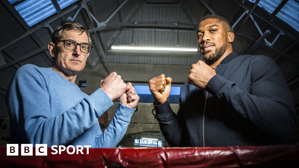 Anthony Joshua: Heavyweight boxer rap battles with Louis Theroux and ...