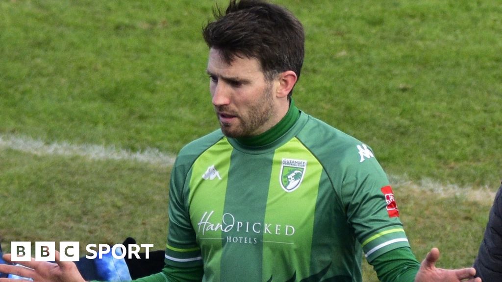 Ross Allen: Guernsey FC striker 'best in the league', says boss Tony ...