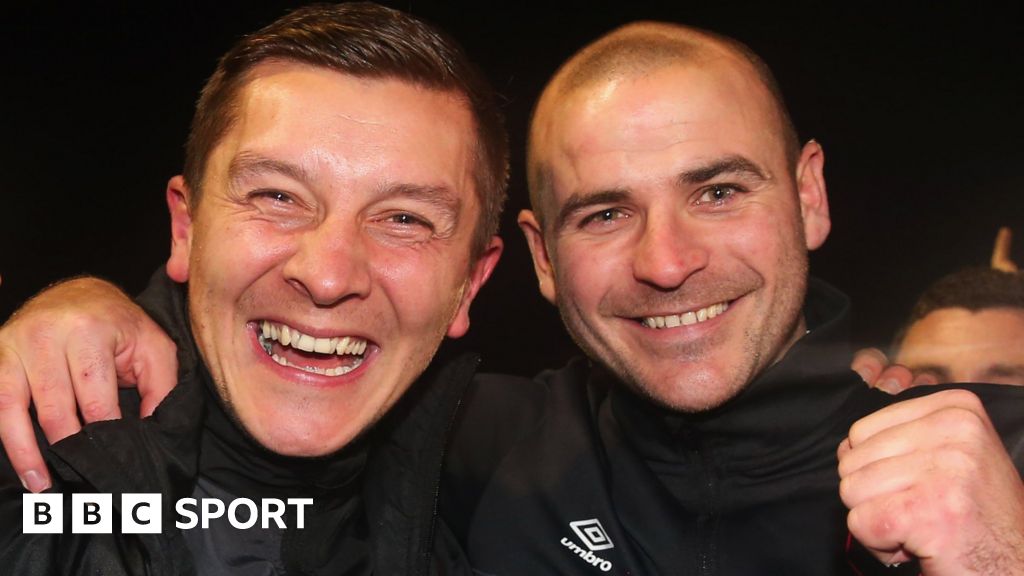 Salford City: Joint-managers Anthony Johnson and Bernard Morley leave ...