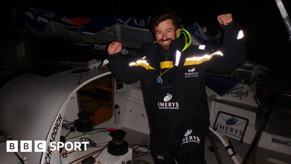 Phil Sharp: Jersey sailor has cross-Channel record ratified - BBC Sport