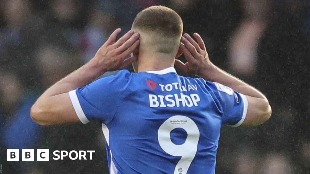 Colby Bishop: Portsmouth striker says criticism from fans hurt - BBC Sport