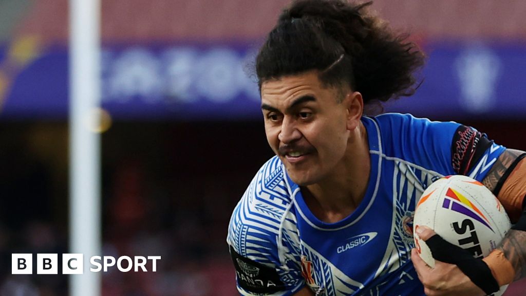 Tim Lafai: Salford Red Devils' Samoa World Cup star signs three-year ...