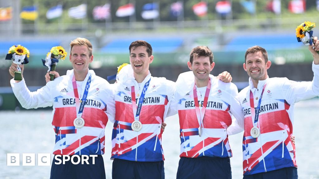Tokyo Olympics: Great Britain rowers win silver in men's quadruple ...