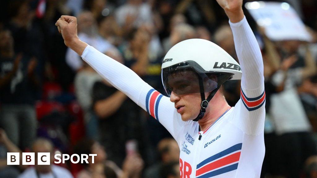 Track Cycling World Championships: GB's Ethan Hayter wins second ...