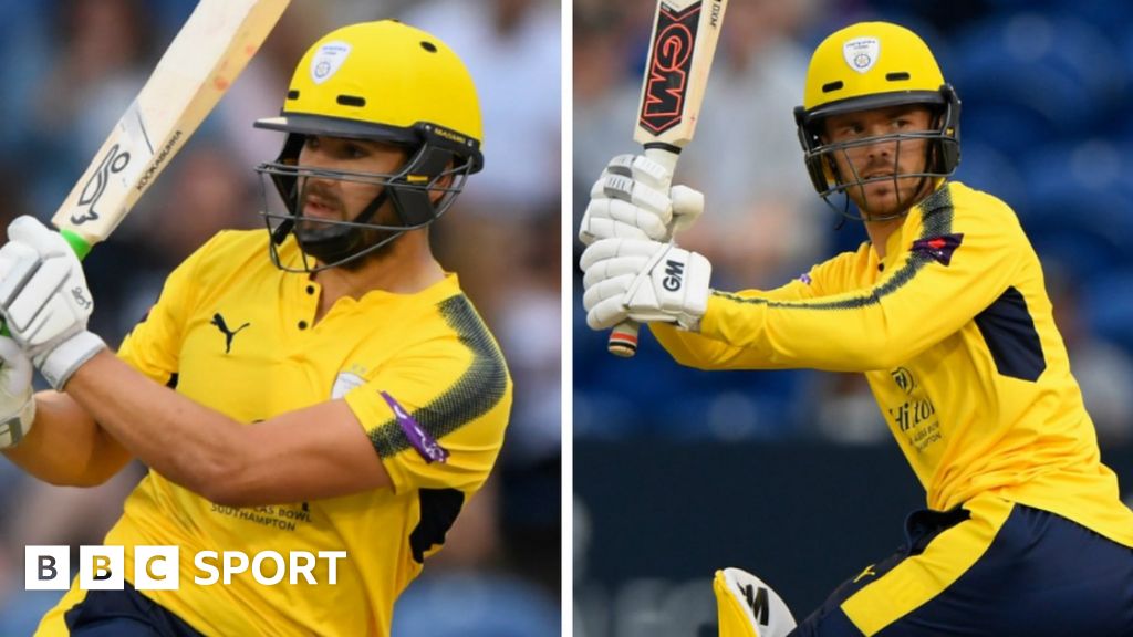 Hampshires Rilee Rossouw And Lewis Mcmanus Out For Season With