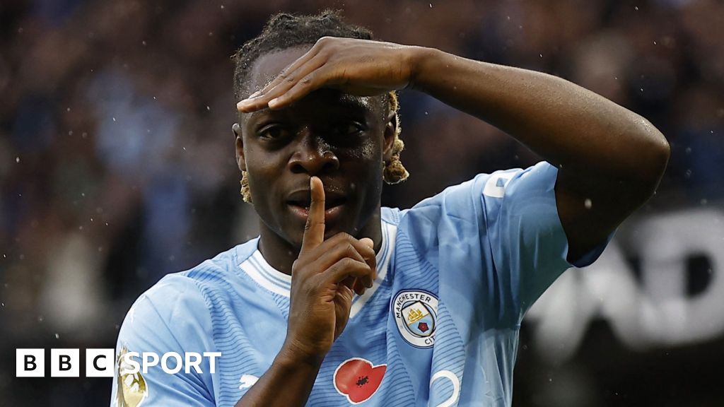 Manchester City 6-1 Bournemouth: Jeremy Doku stars as Sky Blues go to ...