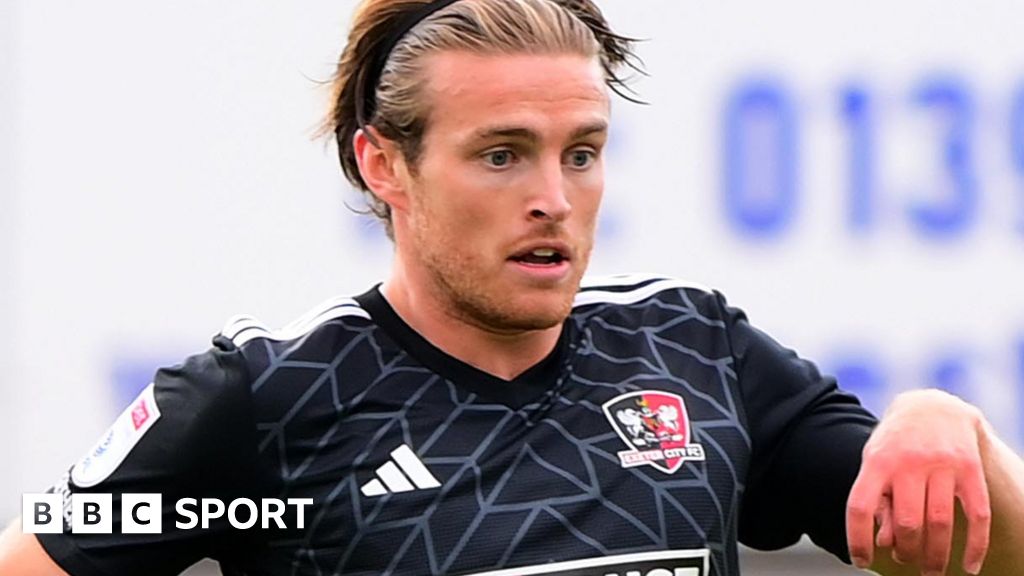 Kyle Taylor: Exeter City midfielder returns to action after 16 months ...