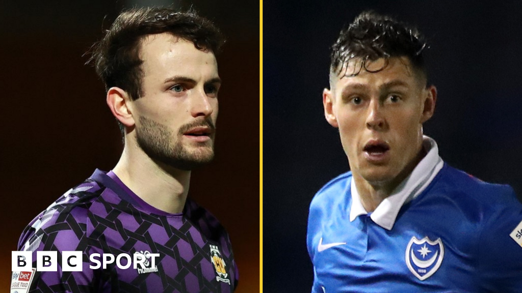 Plymouth Argyle: Goalkeeper Callum Burton and defender James Bolton ...