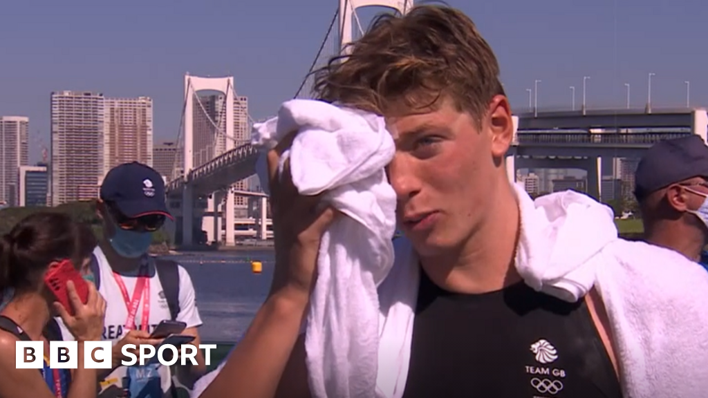 Tokyo Olympics: GB's Hector Pardoe pulled out of marathon swim after ...