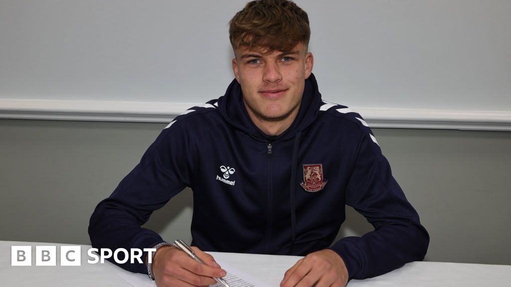 Josh Tomlinson: Northampton Town's youngest scorer signs professional ...