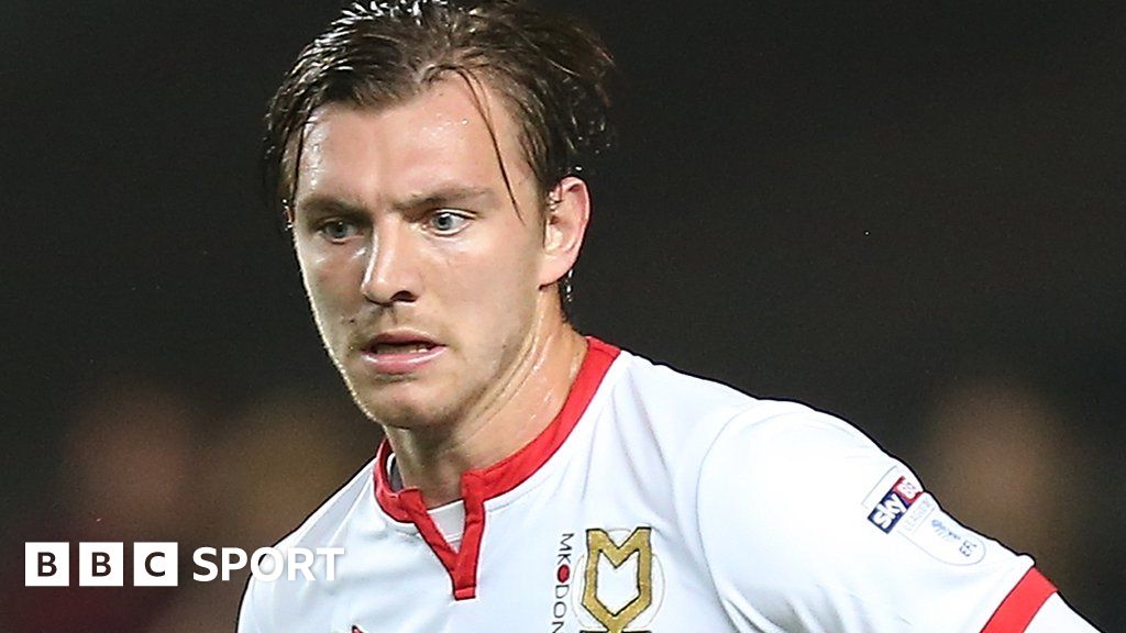 Alex Gilbey: MK Dons midfielder to miss start of next season with knee ...