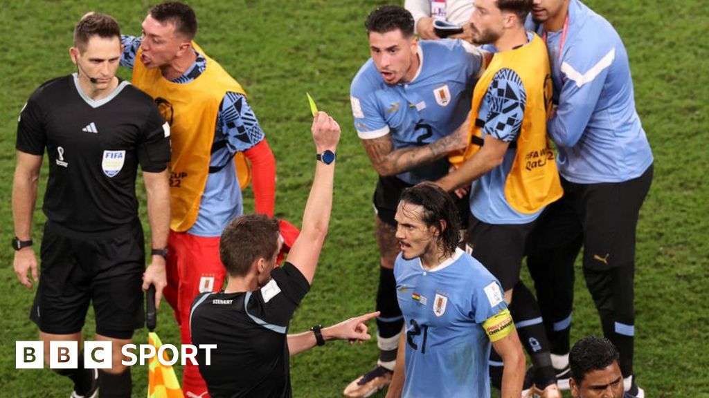 Uruguay: Four players suspended by Fifa over World Cup incidents - BBC ...