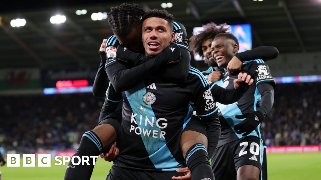 Cardiff City 0-2 Leicester City: Kiernan Dewsbury-Hall and James Justin ...