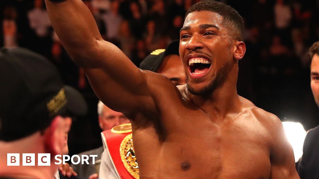 Anthony Joshua beats Charles Martin to become world heavyweight ...