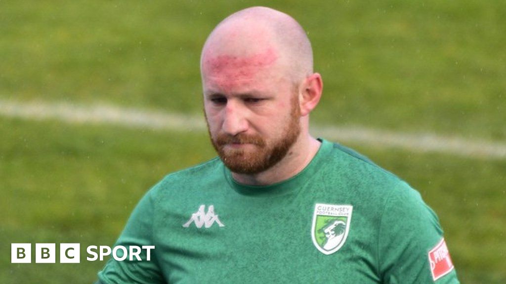 Tom Strawbridge: Long-serving Guernsey FC defender retires - BBC Sport