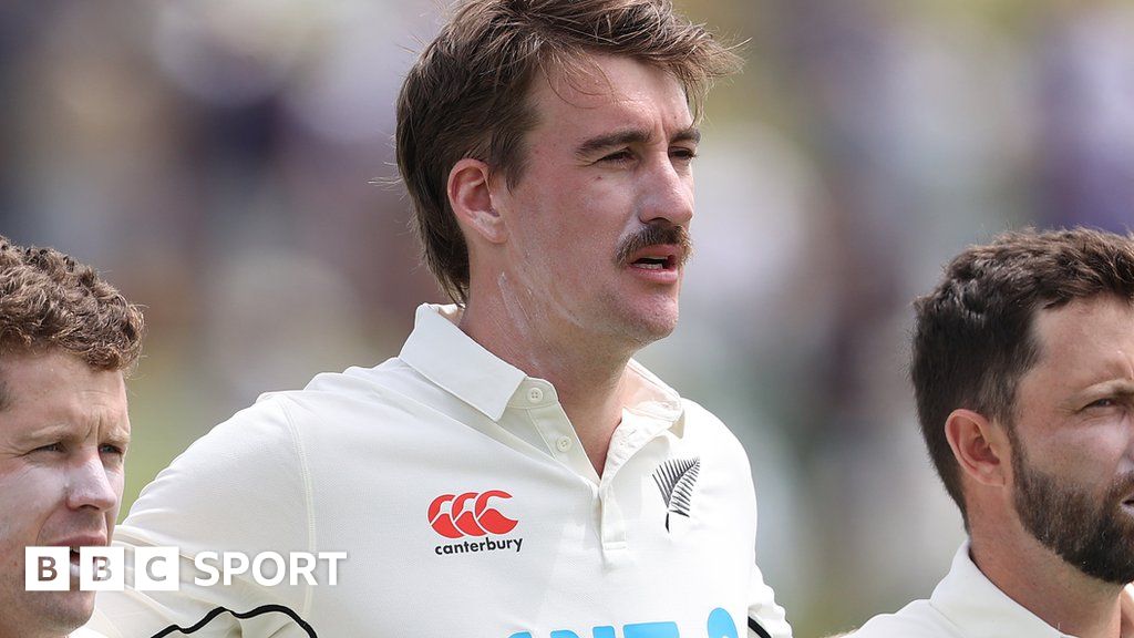 New Zealand v England: Blair Tickner's father's home destroyed by ...