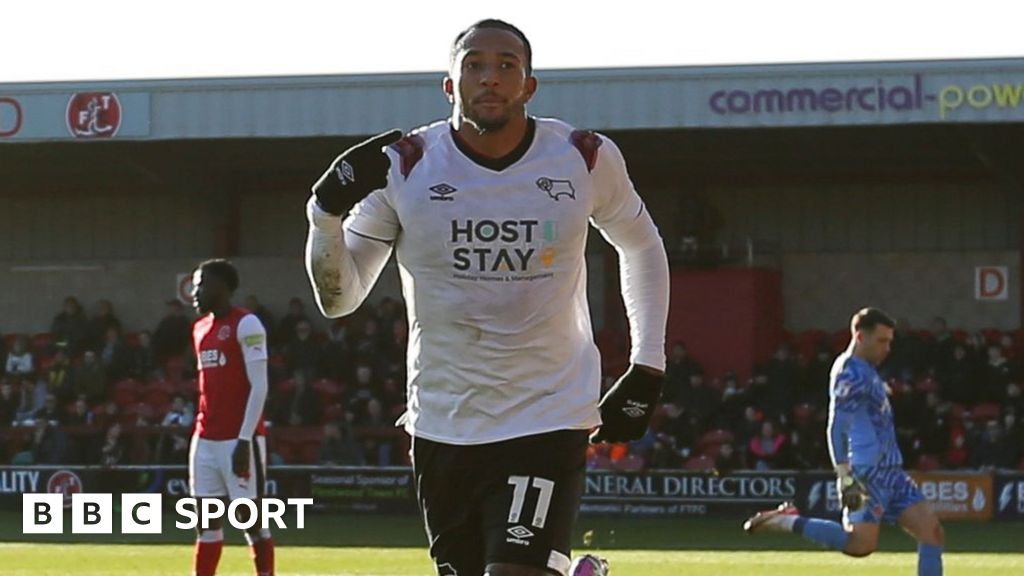 Nathaniel Mendez-Laing: Derby County winger signs new deal until 2026 ...