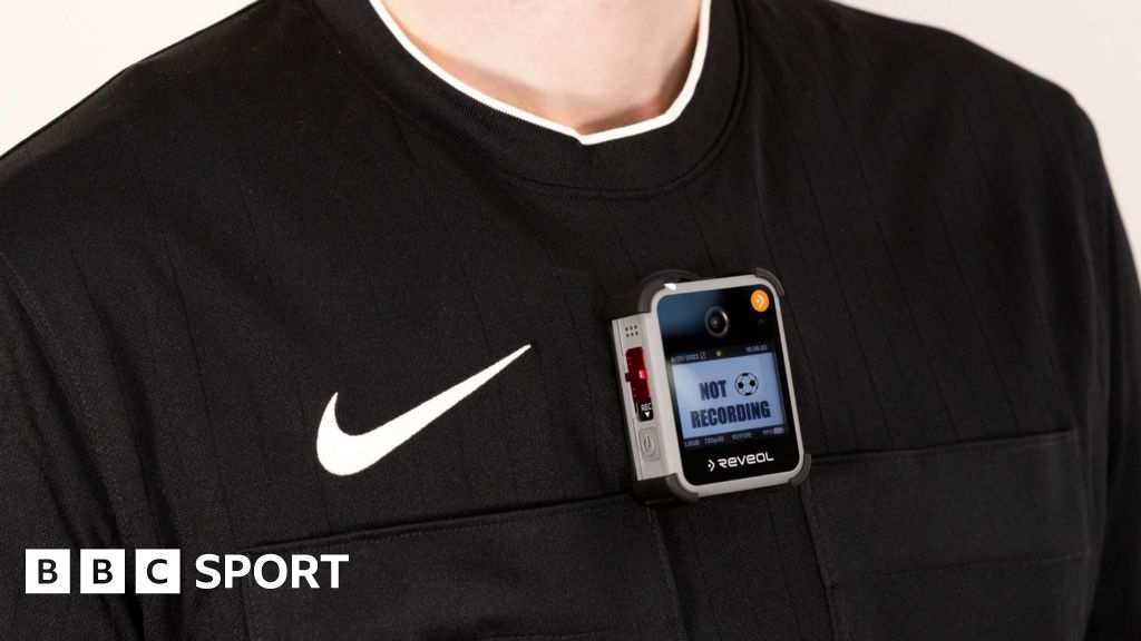 Referee bodycam trial to be doubled following 'encouraging' results ...