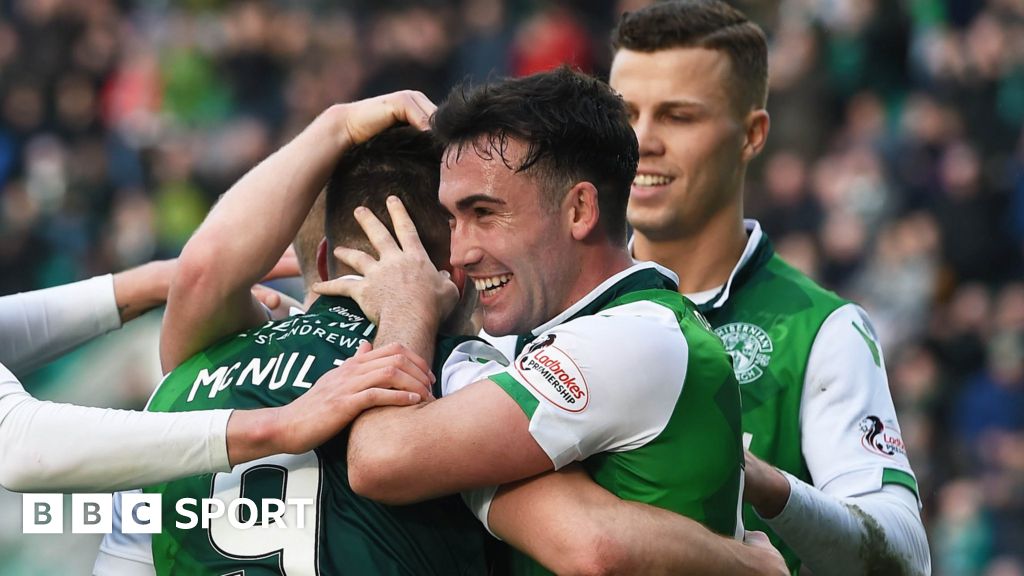 Hibernian 2-0 Hamilton Academical - BBC Sport