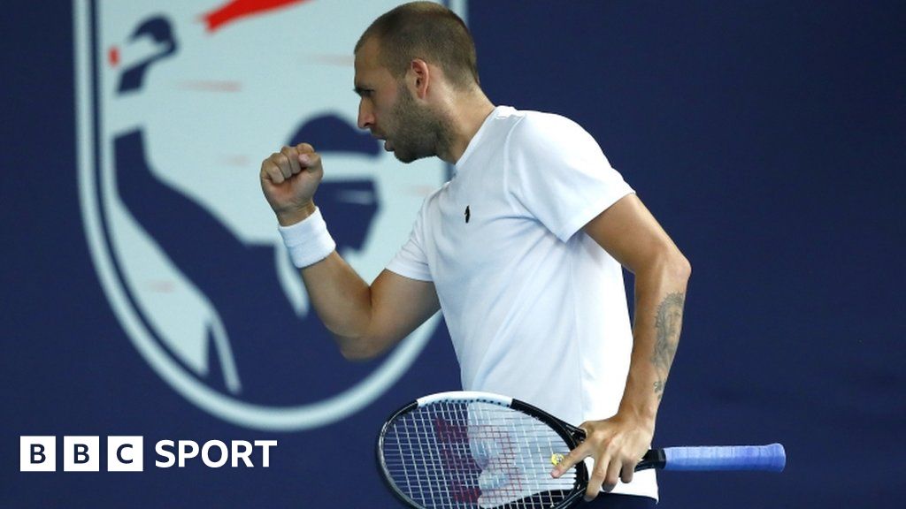 Battle of the Brits: Dan Evans beats Kyle Edmund in final - BBC Sport