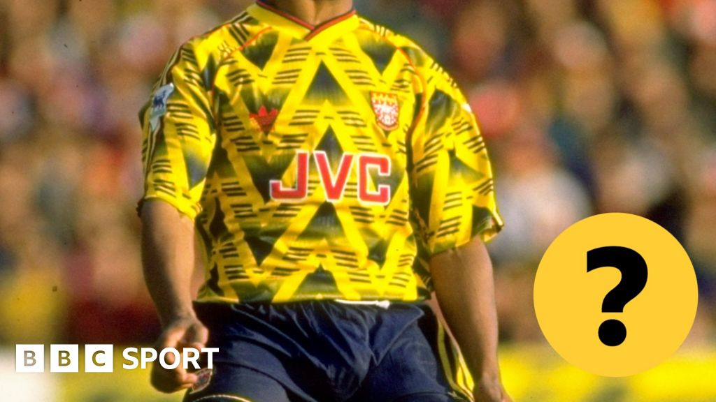 Quiz: Can you order Arsenal kits from the past 30 years? - BBC Sport