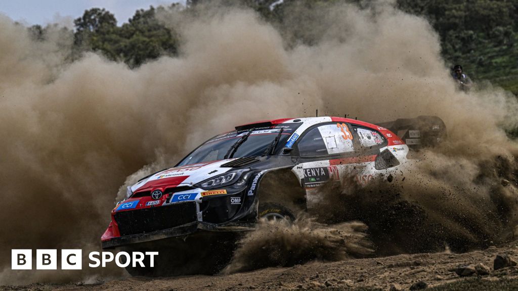 World Rally Championship: Elfyn Evans third as Sebastien Ogier wins in ...