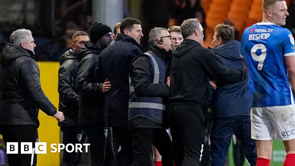 Port Vale: League One club 'condemn' fan running on to pitch to ...