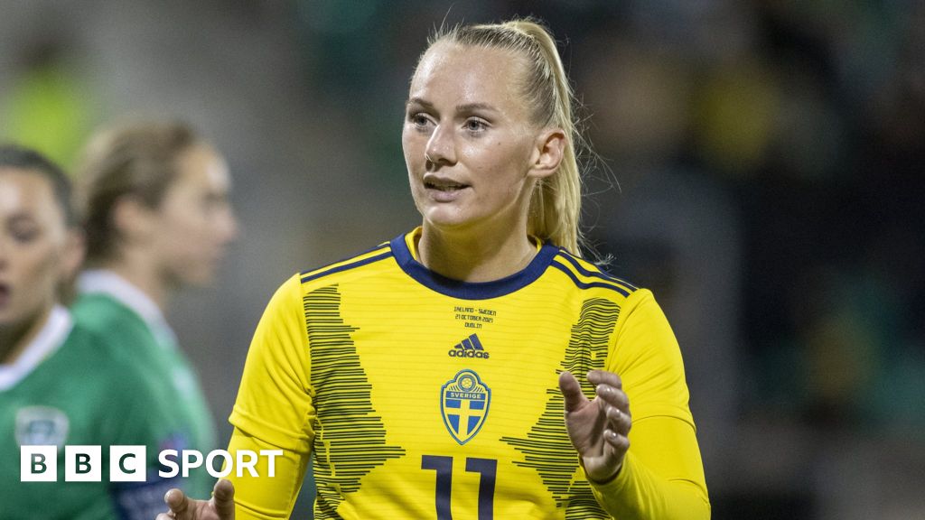 Stina Blackstenius: Arsenal sign Swedish forward on free transfer - BBC ...