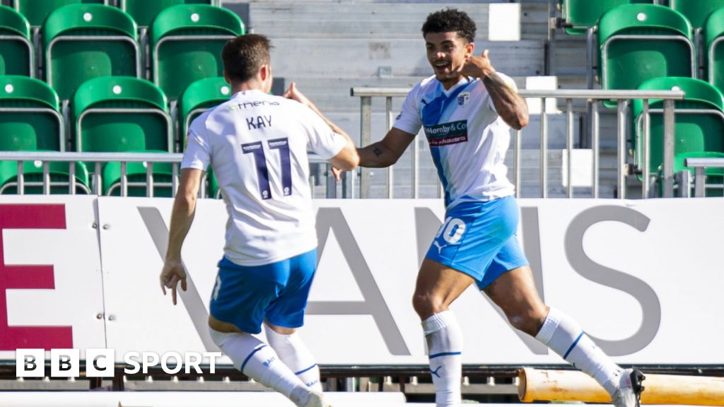 Newport County 0-2 Barrow: Gordon double puts Barrow second - BBC Sport