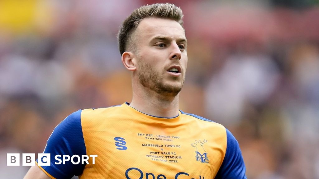 Rhys Oates: Injured Mansfield Town striker agrees contract extension ...