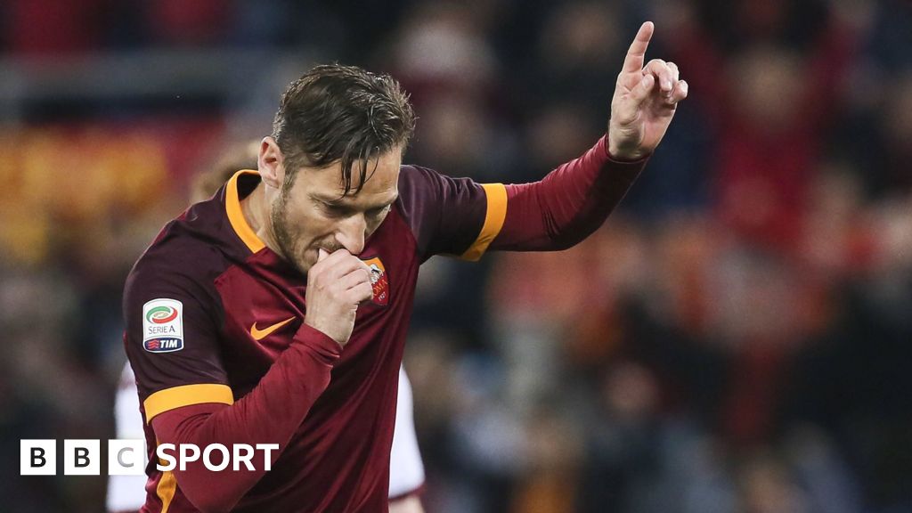 Francesco Totti: Roma legend signs final contract with his only club ...