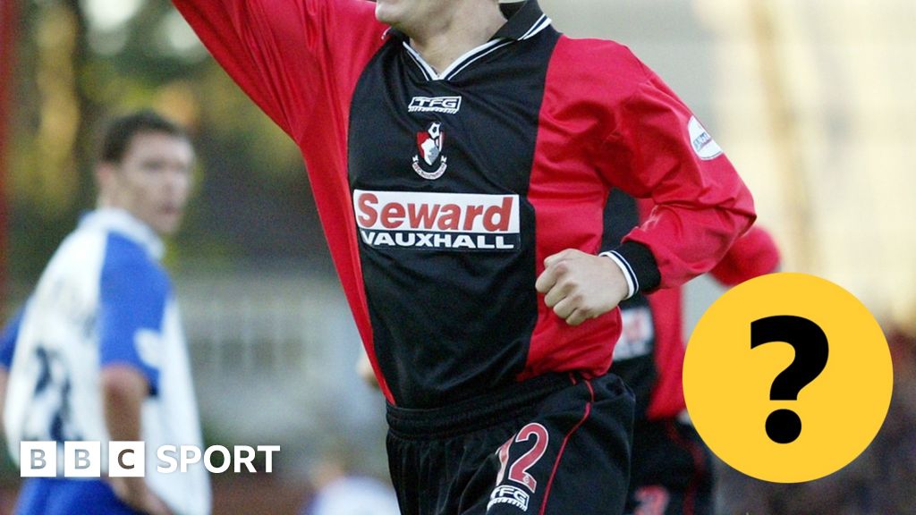 Quiz: Can you order Bournemouth kits from the past 30 years? - BBC Sport