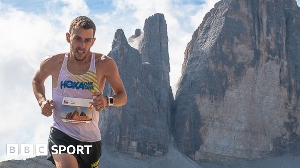 Andy Douglas has gone from Arthur's Seat to mountain running - BBC Sport