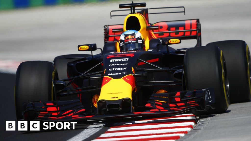 Hungarian GP: Daniel Ricciardo surprise fastest in first practice - BBC ...