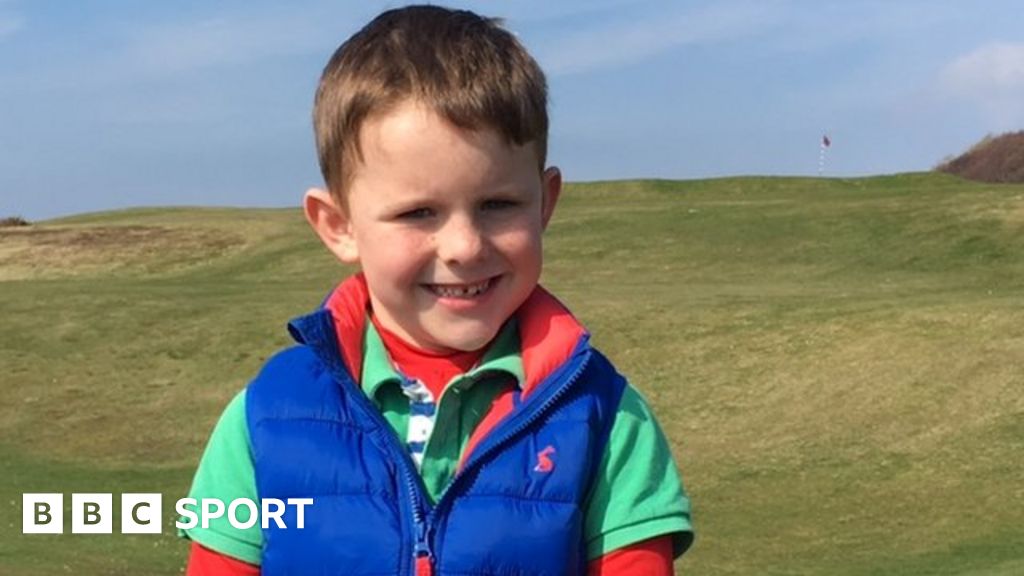 Six-year-old Jack Dunn scores hole-in-one at Bruntsfield Links course ...
