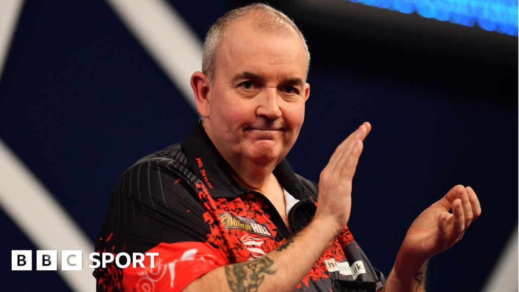 Phil Taylor: 16-time world champion to retire at the end of 2024 - BBC ...