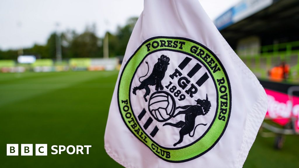 Forest Green Rovers relegated from League Two after seven seasons in EFL - BBC Sport