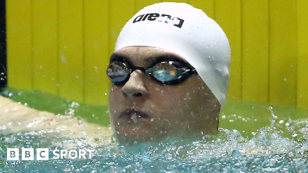 Larne swimmer Conor Ferguson misses Olympic 100m backstroke mark by 0. ...