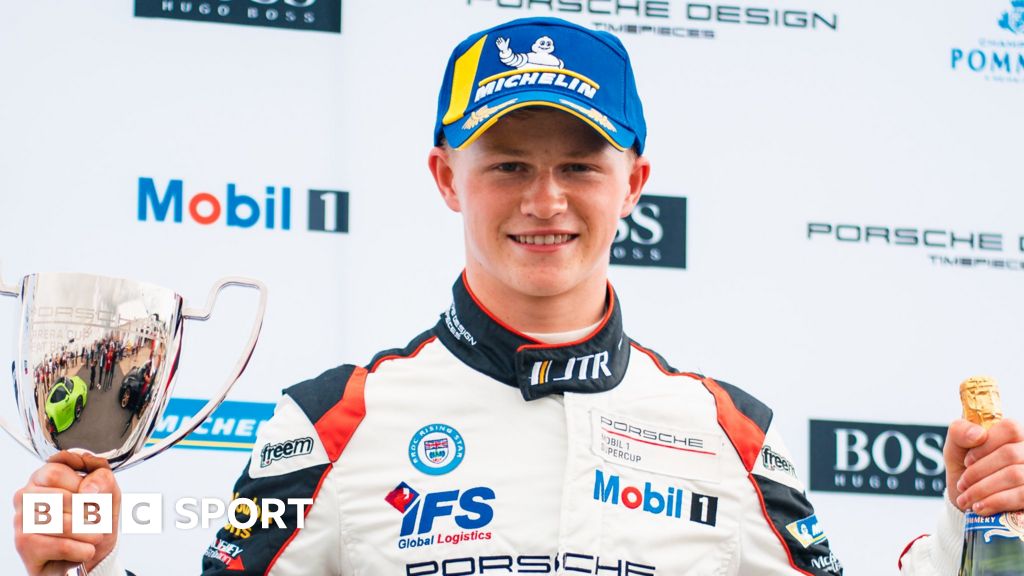 Dan Harper: NI teenager wins Carrera Cup GB title after Silverstone ...