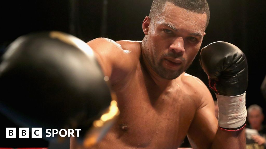 Joe Joyce stops Ian Lewison on professional debut - BBC Sport