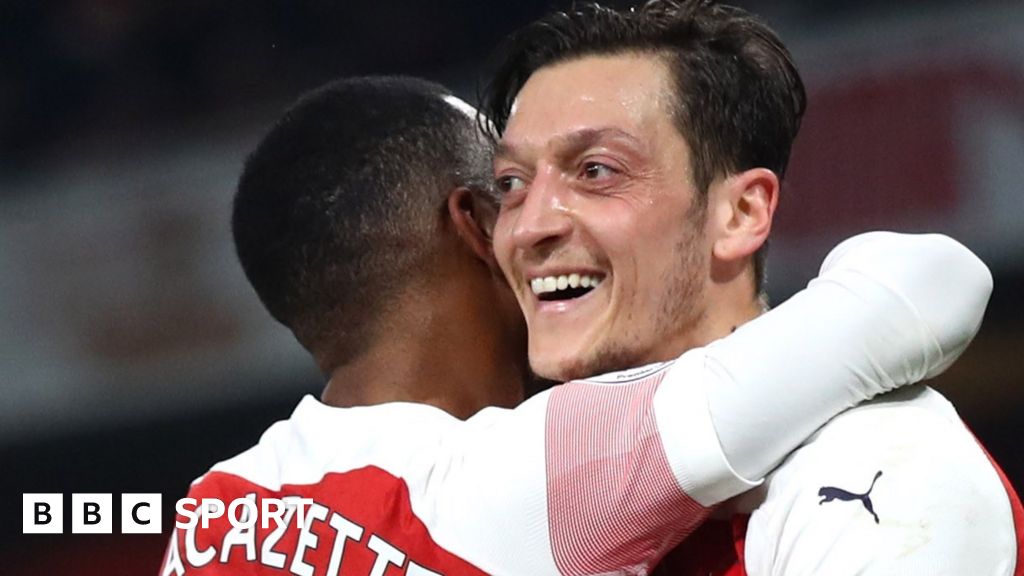 Arsenal 5-1 Bournemouth: Gunners score five to stay in top four - BBC Sport