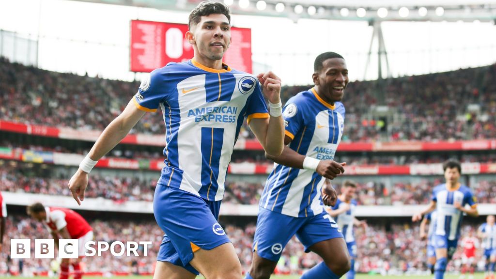 Arsenal 0-3 Brighton & Hove Albion: Gunners title challenge suffers ...